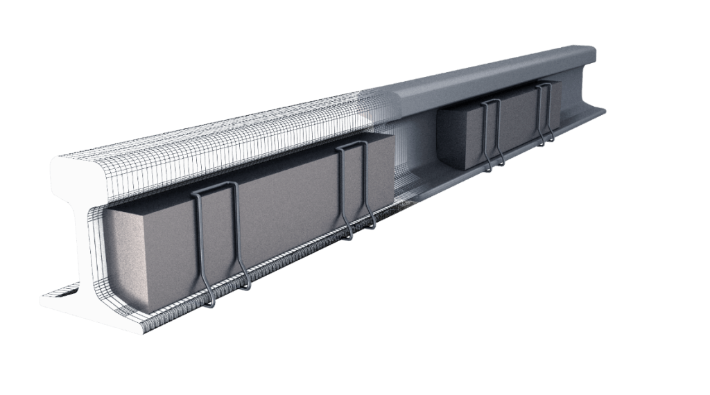 Developing new acoustic damping designs for rail infrastructure ...