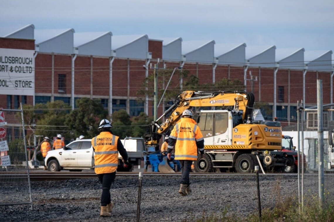 Works ramp up on Airport Rail Stage 1